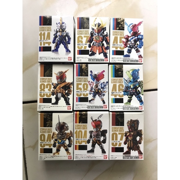 Converge Kamen Rider (JUALAN CLEARING) | Shopee Malaysia