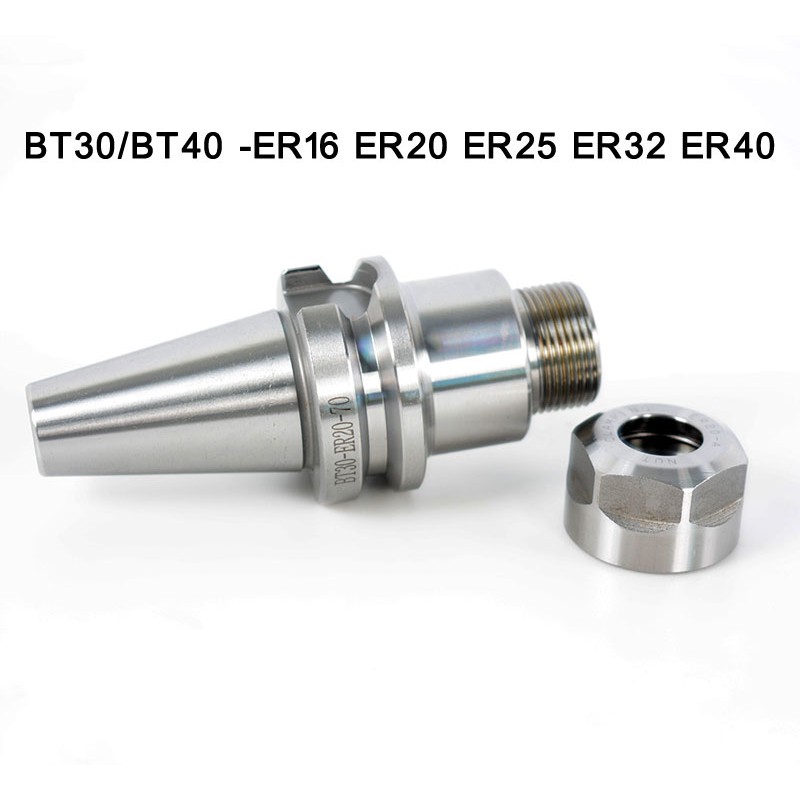 ER BT30/BT40-ER16/ER20/ER25/ER32/ER40--70/100L Tool Holder Lathe Collet Chuck | Shopee Malaysia
