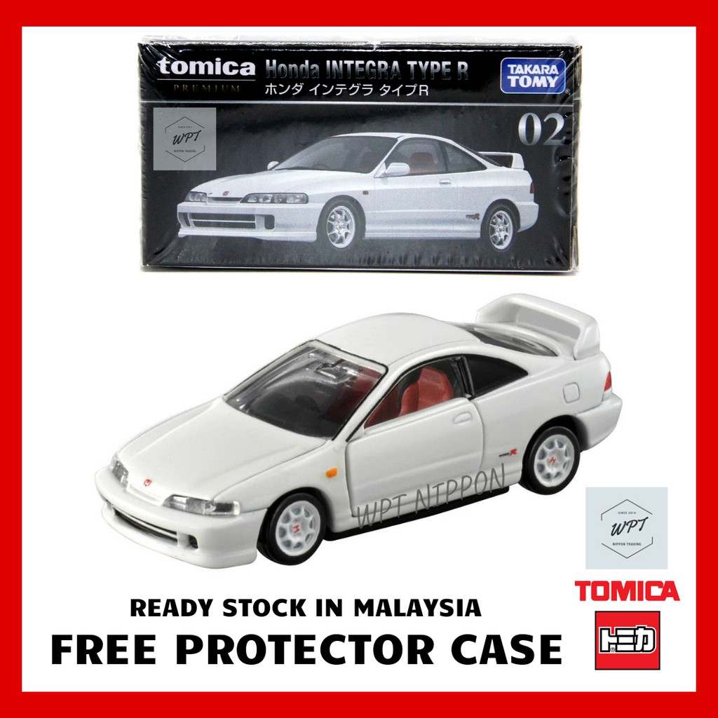 TOMICA PREMIUM 02 HONDA INTEGRA TYPE R 1/62 Takara Tomy Diecast Car Toy ...