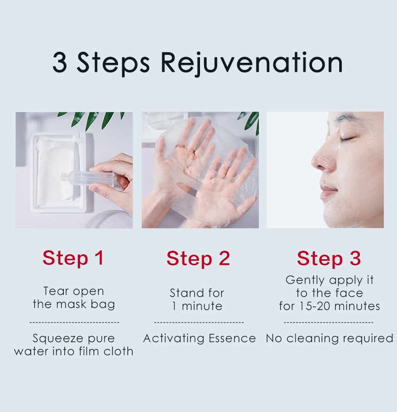 Winona Soothing Repairing Freeze-Dried Mask 1pc/6pcs - Moisturizing ...