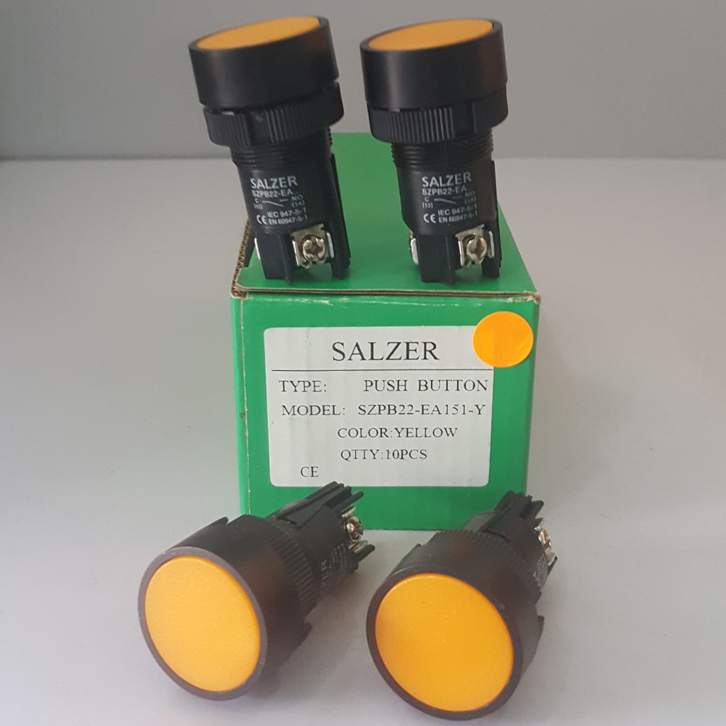 SALZER 22MM SZPB22 XB2 Series Control Units Push Button | Shopee Malaysia