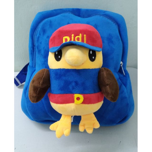 3D Didi Cute Cartoon Backpack Bag School Tuition Shopping Bag | Shopee ...
