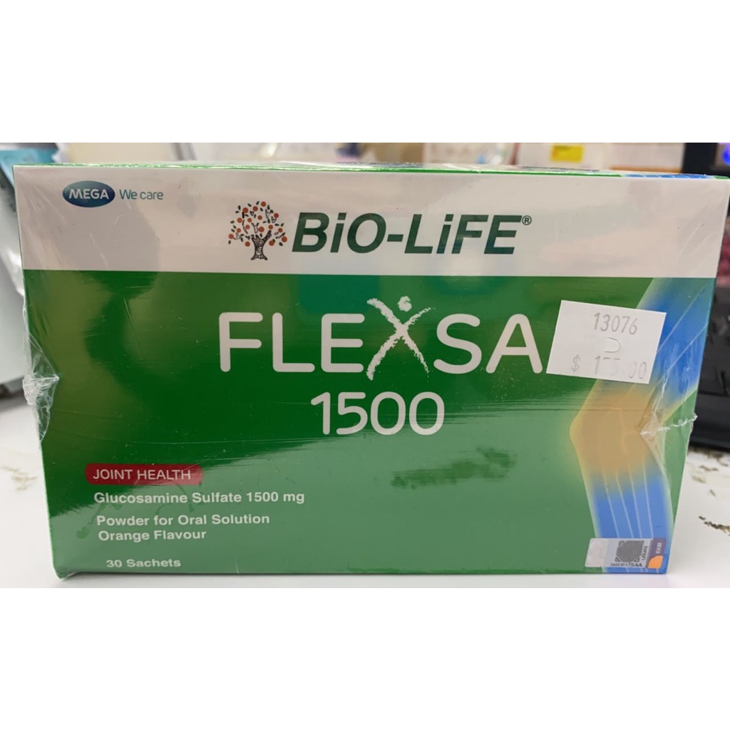 (GOODLIFE) - BIO-LIFE FLEXSA 1500 JOINT HEALTH SACHETS - 30Sx2 - (EXP ...