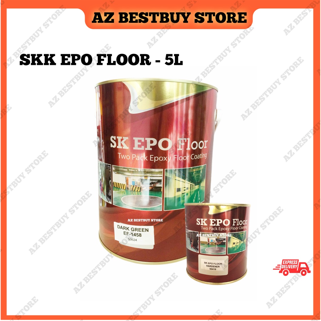 SKK SK Epo Floor Two Pack Epoxy Floor Coating Interior Epoxy Floor ...