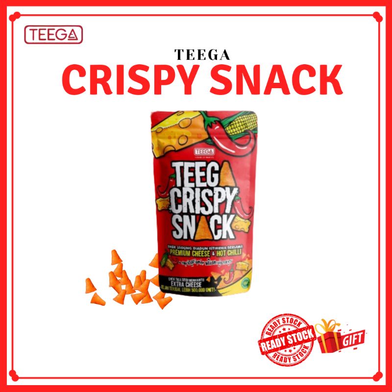 TEEGA CRISPY SNACKS CHEESE|Baby Teega Cheese | Snack Jagung Cheese ...