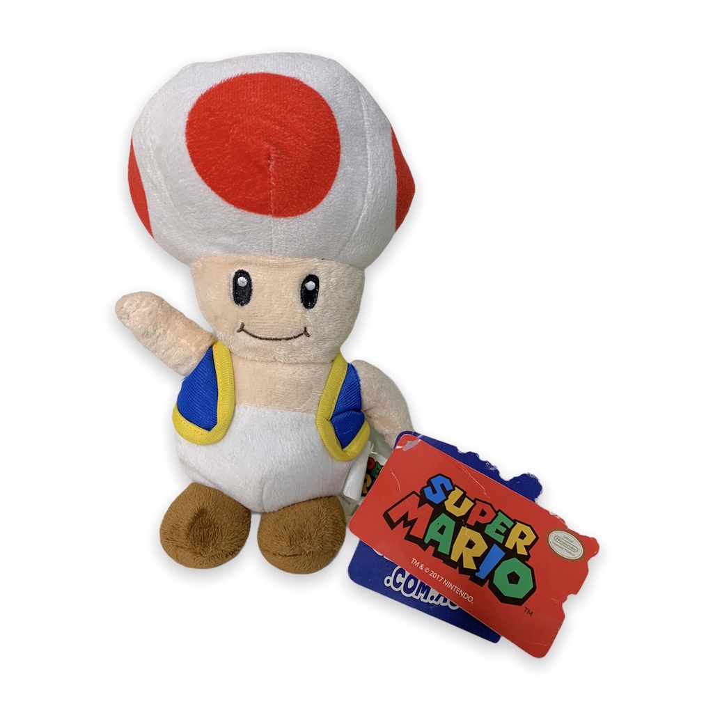 BENSON SUPER MARIO MUSHROOM COLLECTION CHARACTER PLUSH TOYS | Shopee ...