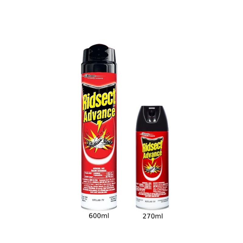 READY STOCK Ridsect aerosol ridsect advance spray racun serangga杀虫剂 蚊油 ...