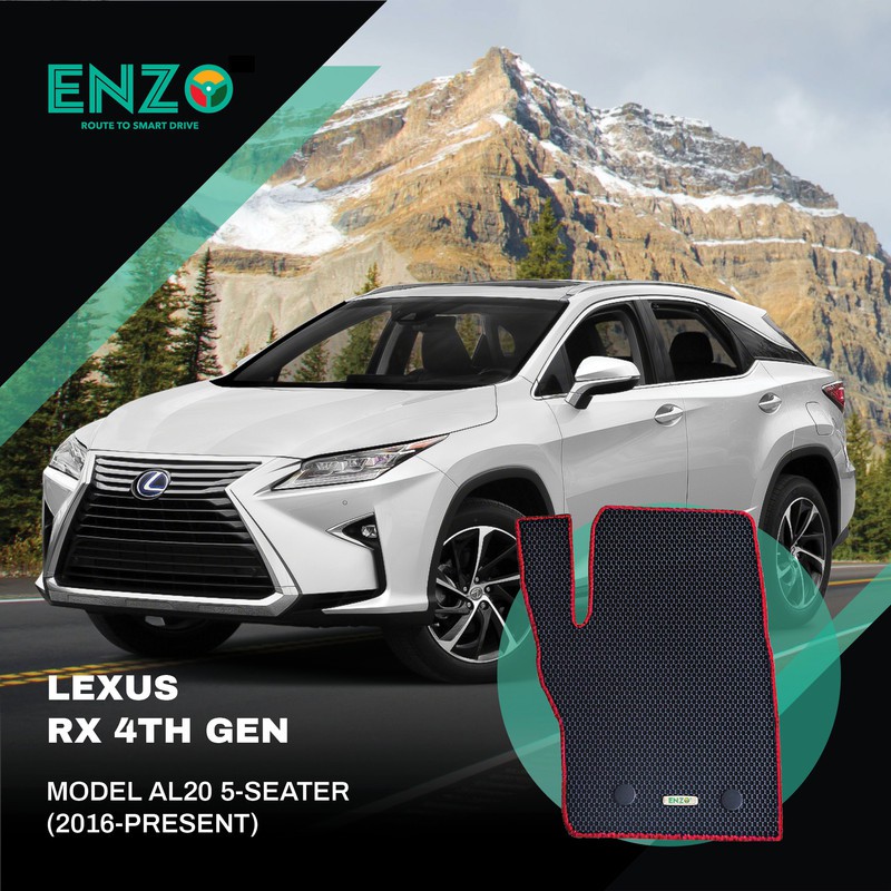 Lexus RX 4th Gen Model AL20 5-Seater - Enzo Customised Car Mat | Shopee ...