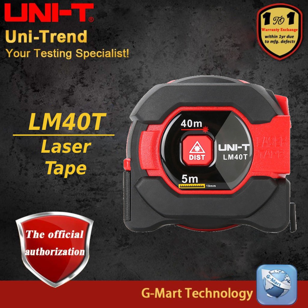 UNI-T LM40T LM60T Laser Tape | Shopee Malaysia