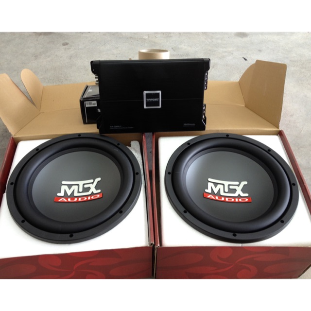 Audio Packages Target Monoblock + MTX 12” Woofer | Shopee Malaysia