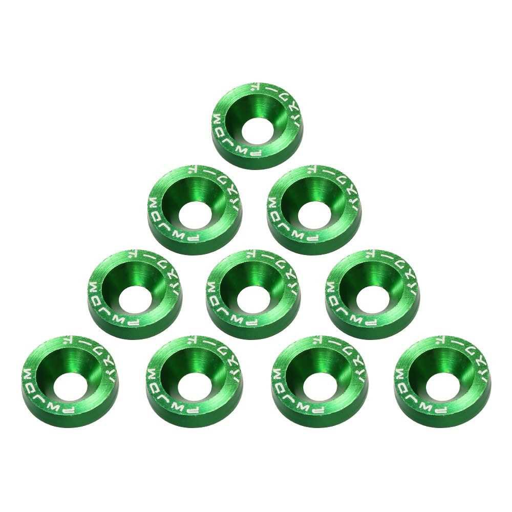 Billet Aluminum Fender Bumper Washer (Green) | Shopee Malaysia