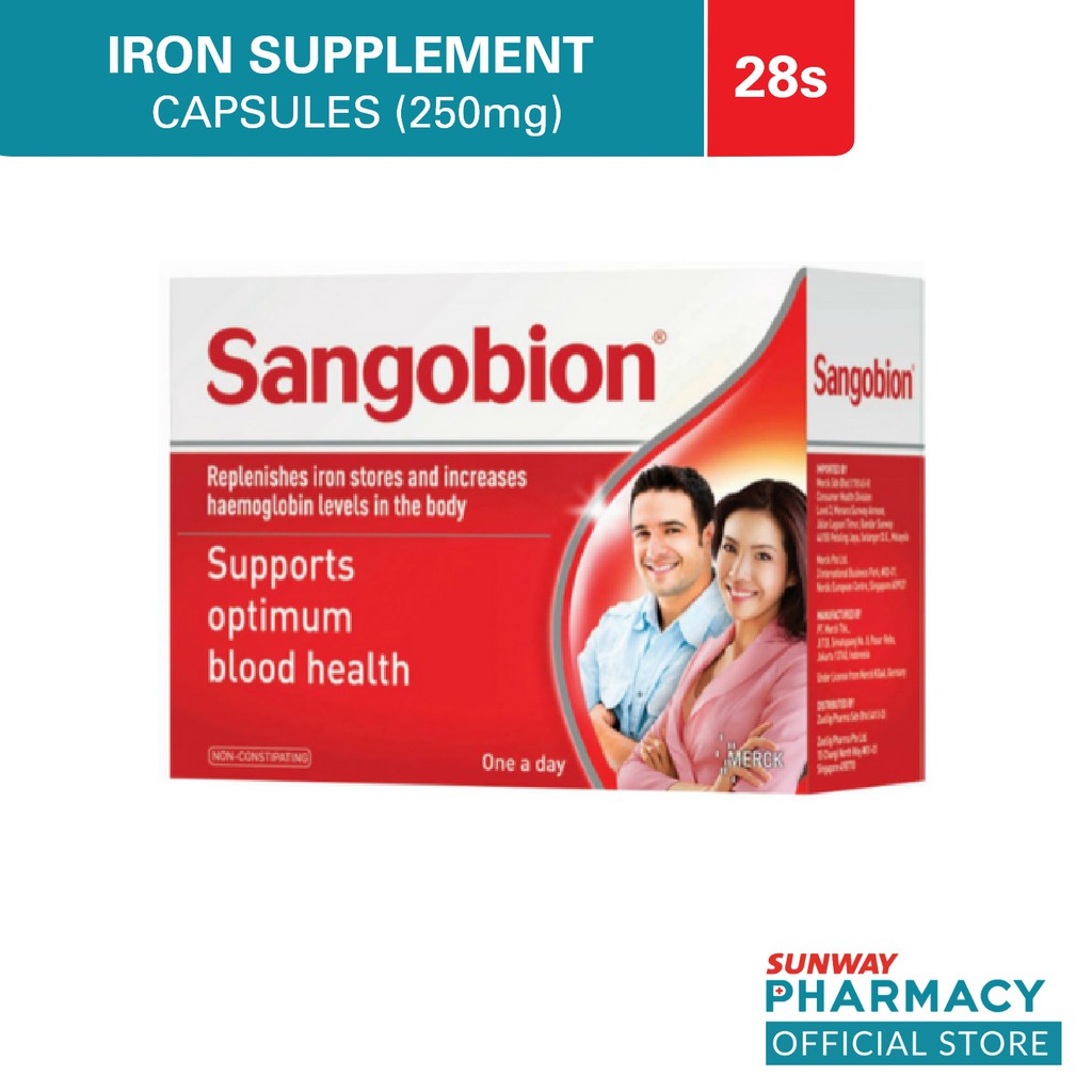 Sangobion Capsule (28's/100's) | Shopee Malaysia