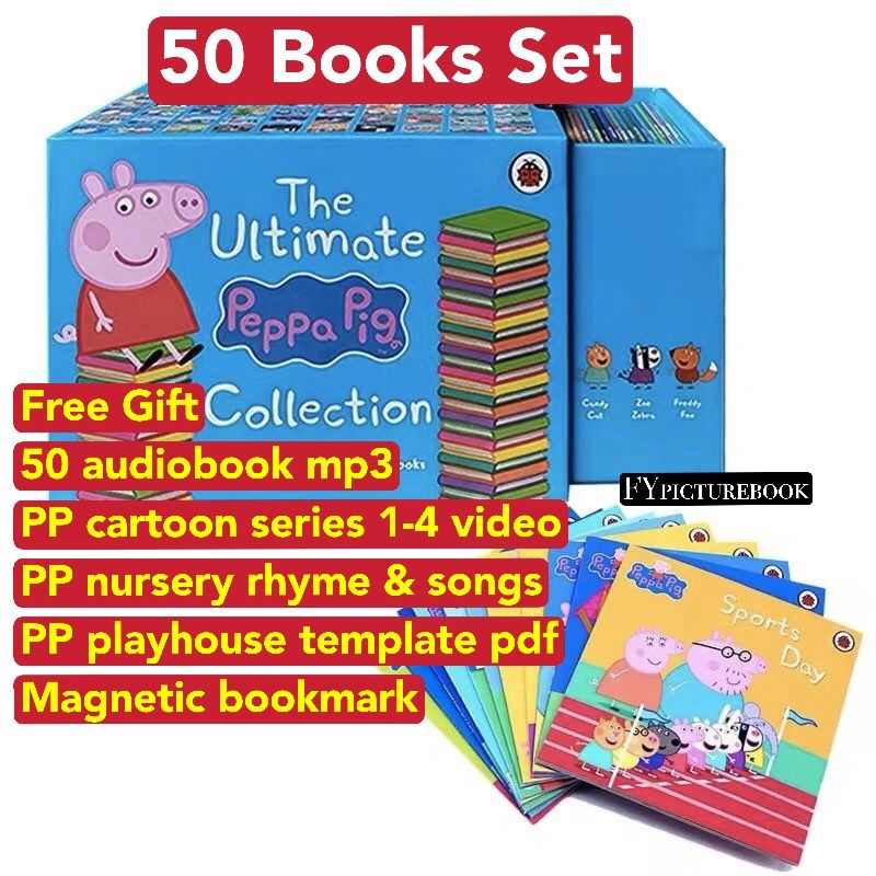 (JOHOR READY STOCK)The Ultimate Peppa Pig Collection Set (Peppa's ...