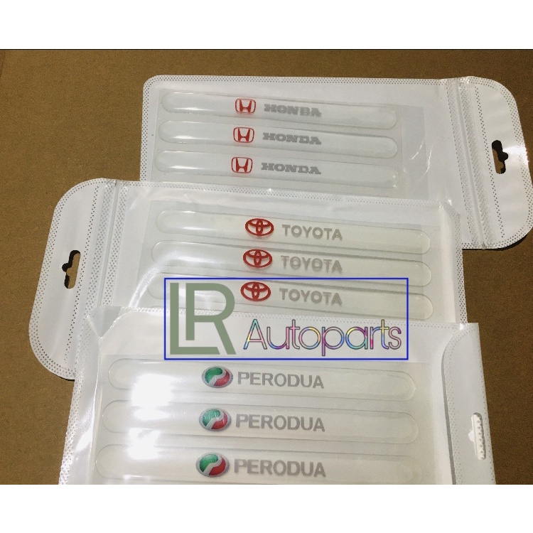 honda perodua toyota Car door handle sticker | Shopee Malaysia