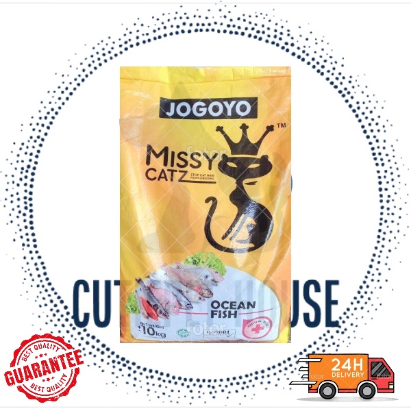 Jogoyo Missy Catz Ocean Fish Flavour (Adult Cat)-10KG | Shopee Malaysia