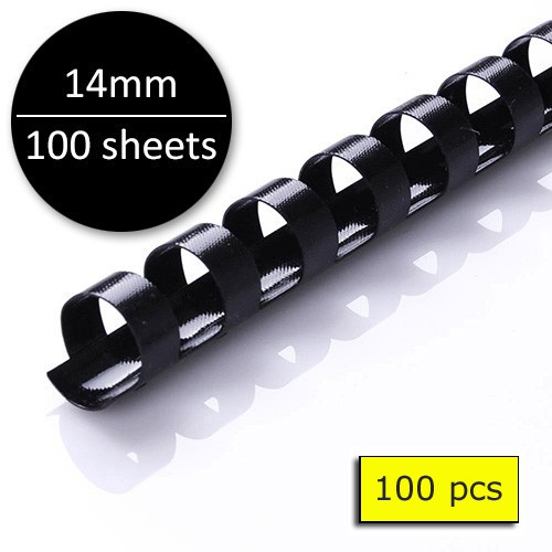 PLASTIC BINDING COMB 14mm (100pcs) | Shopee Malaysia