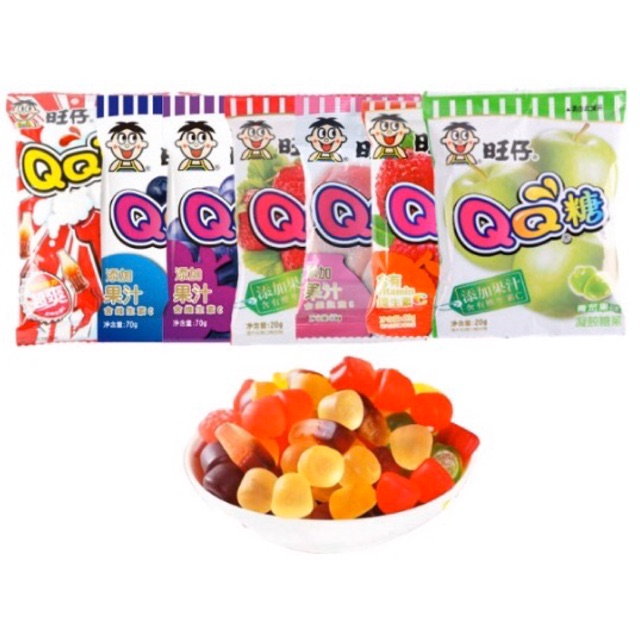 旺仔 QQ糖 软糖多口味20g WangZai QQ Candy Soft Candy 20g | Shopee Malaysia