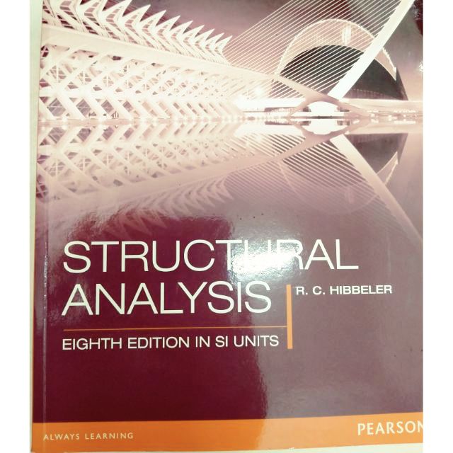 *preloved book* STRUCTURAL ANALYSIS By R.C. Hibbeler | Shopee Malaysia
