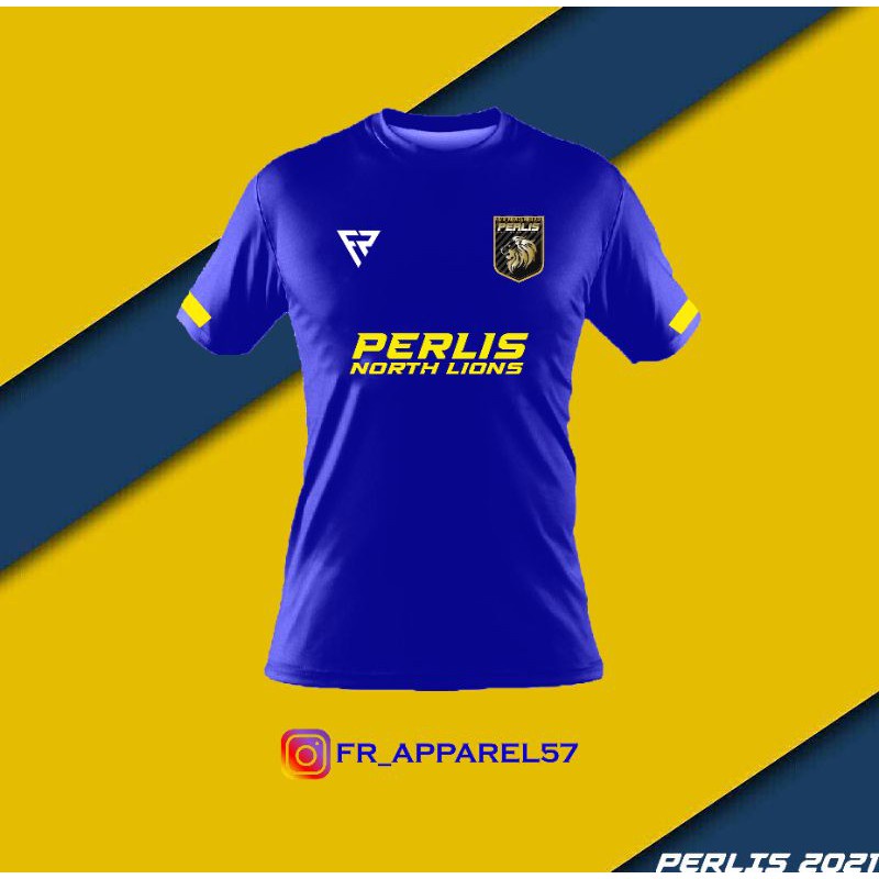 JERSI FANS PERLIS 2021 / BAJU BOLA PERLIS / JERSI PERLIS | Shopee Malaysia