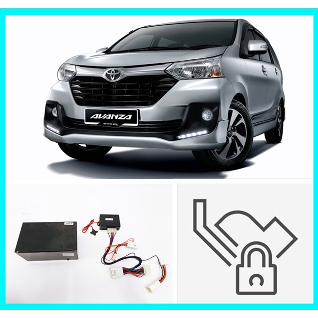 TOYOTA AVANZA 2016-2018 Foot Brake Lock + Panic button System Module ...