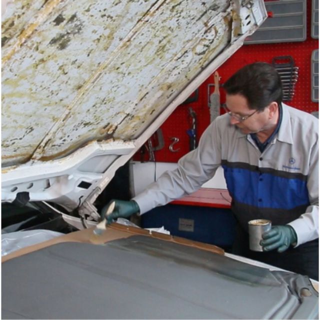 MERCEDES W124 BONET HUD INSULATION PAD/ENGINE INSULATION PAD | Shopee ...