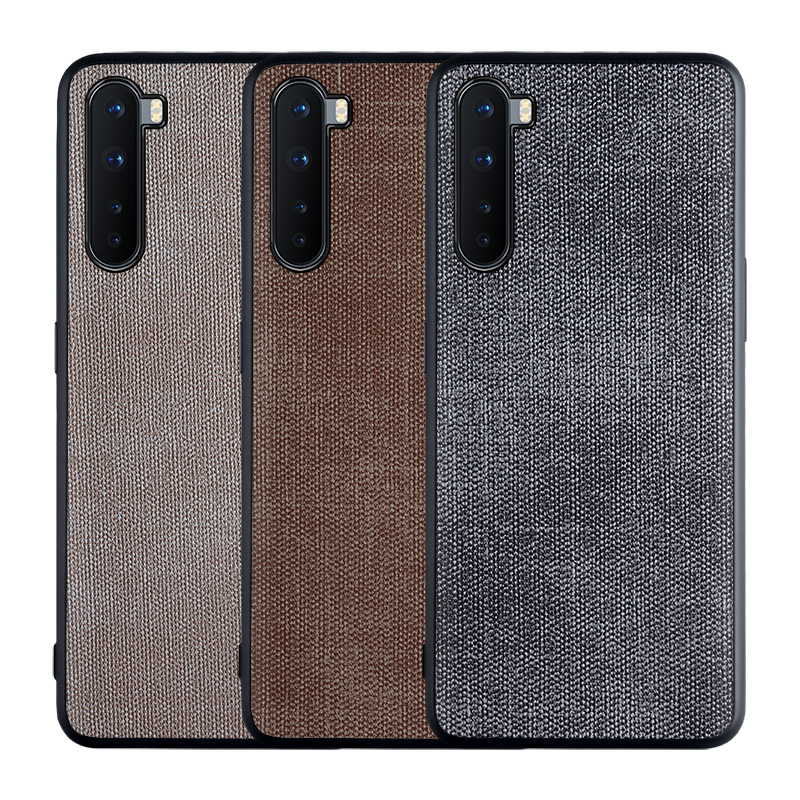 Oneplus Nord case Canvas textile with soft TPU material | Shopee Malaysia