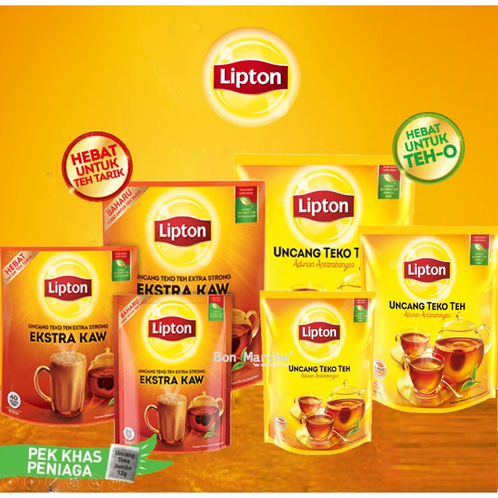 Lipton Yellow Label Potbags / Lipton Yellow Label Ekstra Kaw Extra ...