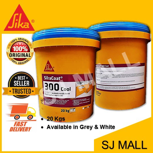 Sika® Sikacoat 300 Cool 20kg (white/grey) waterproof SIKA / ORIGINAL ...