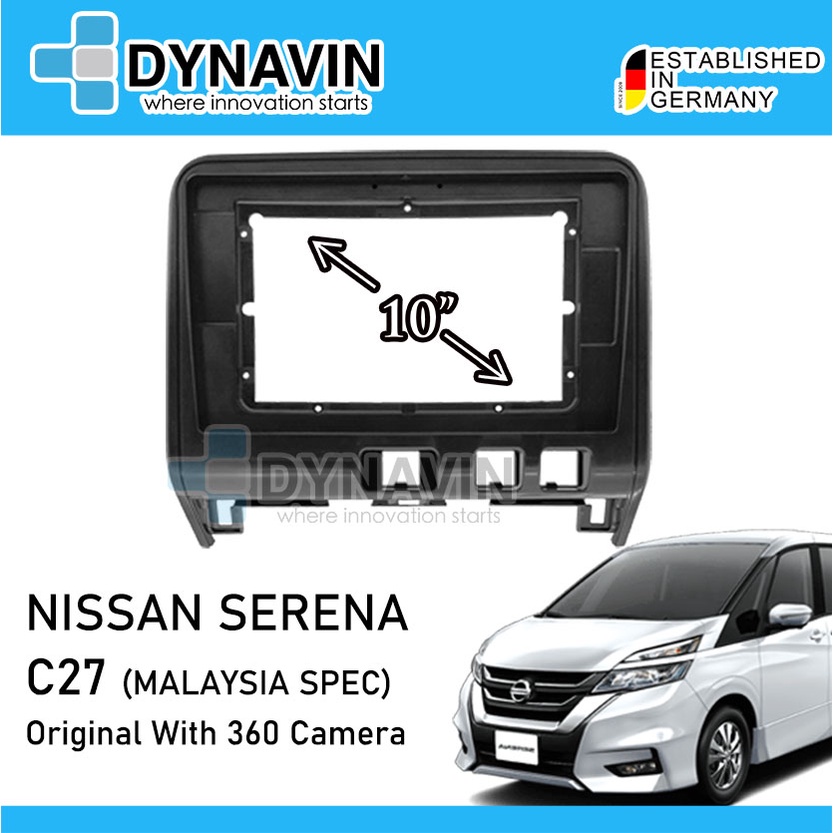 NISSAN SERENA C27 Original With 360 Camera 10INCH Android Player Casing ...