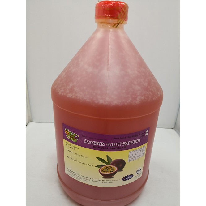 Passion Fruit Concentrate Cordial / Concentrate Juice | Shopee Malaysia