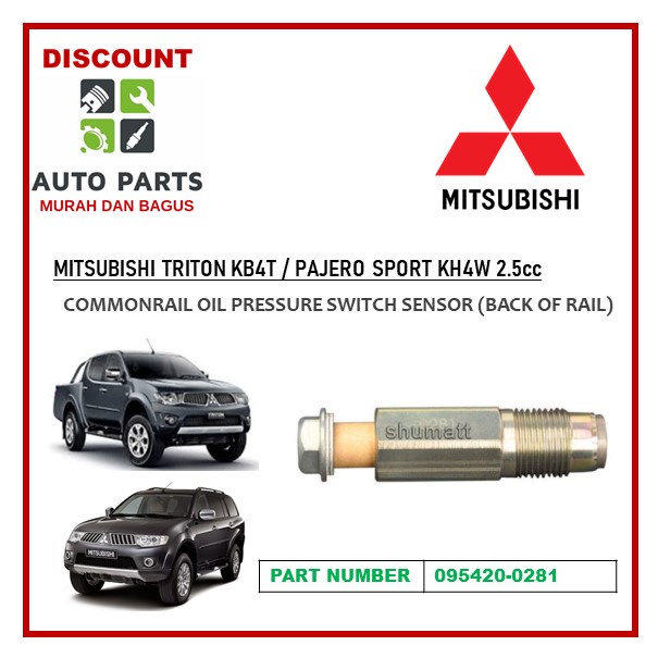 MITSUBISHI TRITON KB4T / PAJERO SPORT KH4W 2.5cc COMMONRAIL OIL ...