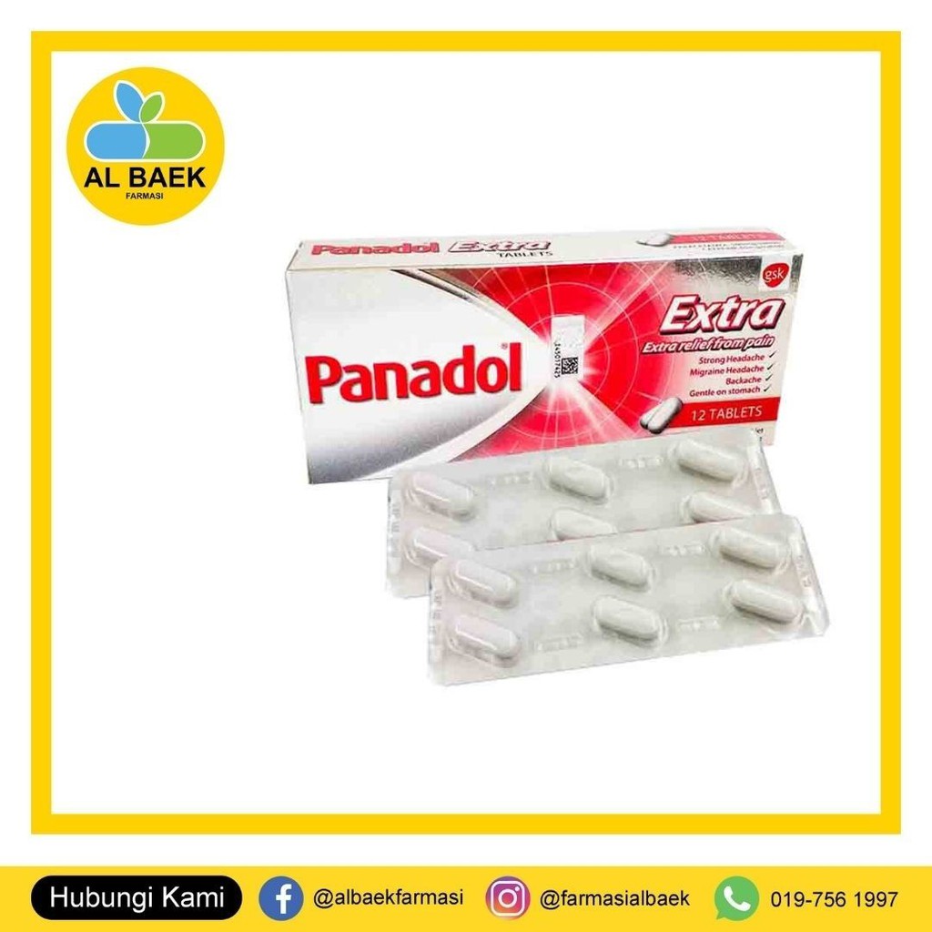 PANADOL EXTRA 12 tablets | Shopee Malaysia