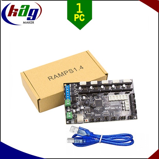 3D printer MKS Gen V1.4 Control Board Mega 2560 R3 RepRap Ramps 1.4 | Shopee Malaysia