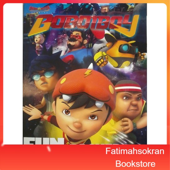 [READY STOCK] Boboiboy: Fun-Packed Activity with Stickers Book 2 ...