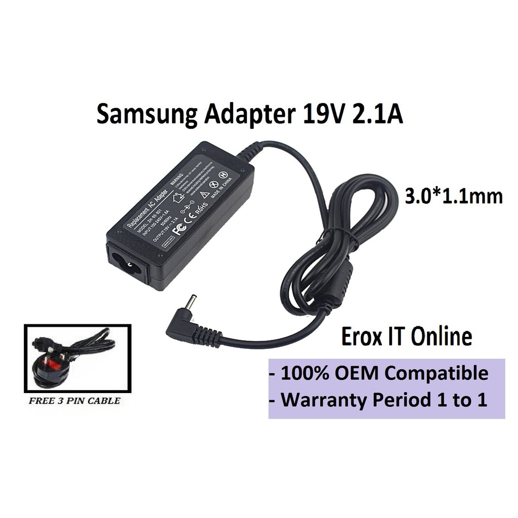 Samsung NP900X3A-A05US NP900X3A NP900X3AA03US A040R051L Charger ...