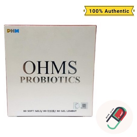 OHMS PROBIOTIC CAPSULES 80'S | Shopee Malaysia
