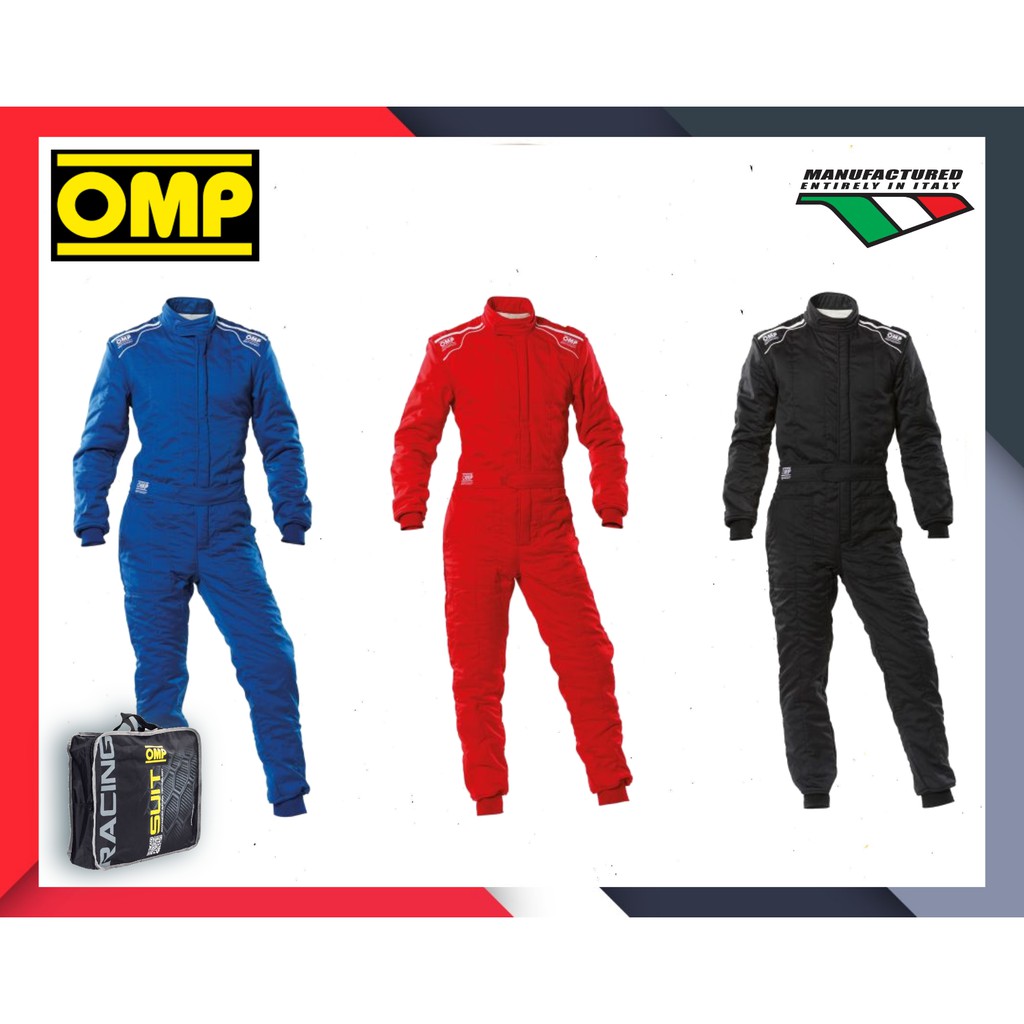 OMP Sport Race Suit - FIA Approved (Speedzone) | Shopee Malaysia