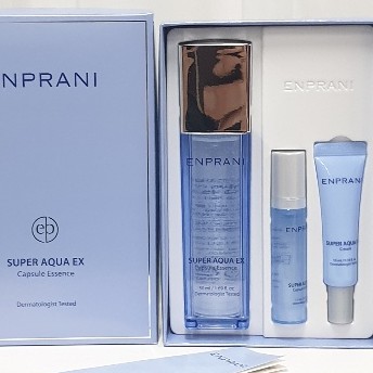 [ENPRANI] Super AQUA EX Capsule Essence 50 ml Special Set# Wrinkle Care ...