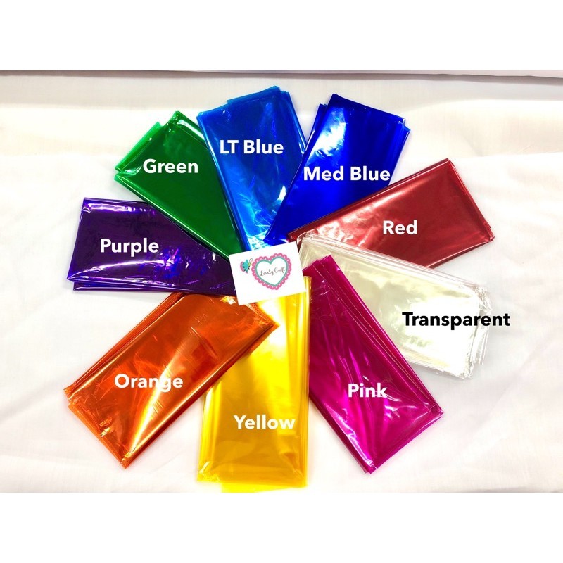 Full Size Glass Wrapper Glass Paper Cellophane Paper Pembalut Hamper ...