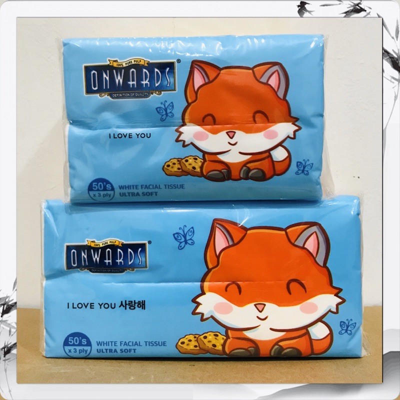 ***READY STOCK*** ONWARDS FACIAL TISSUE (50s x 3ply x 3packs) | Shopee ...