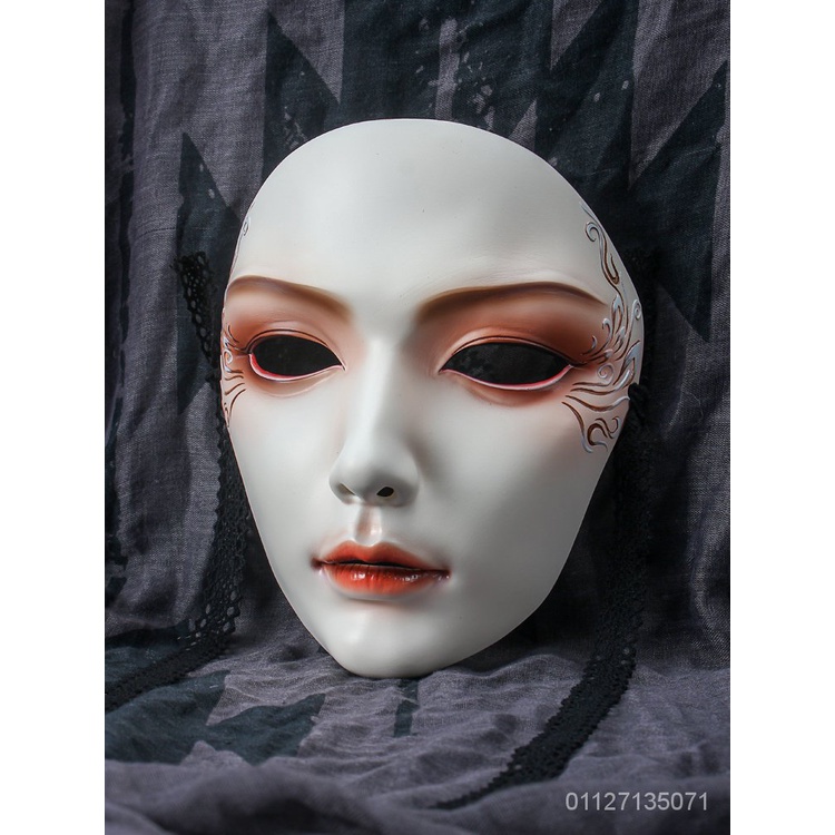 MaskSoul Crop Mask Female Full Face Accessories Mask Ancient Style Han ...