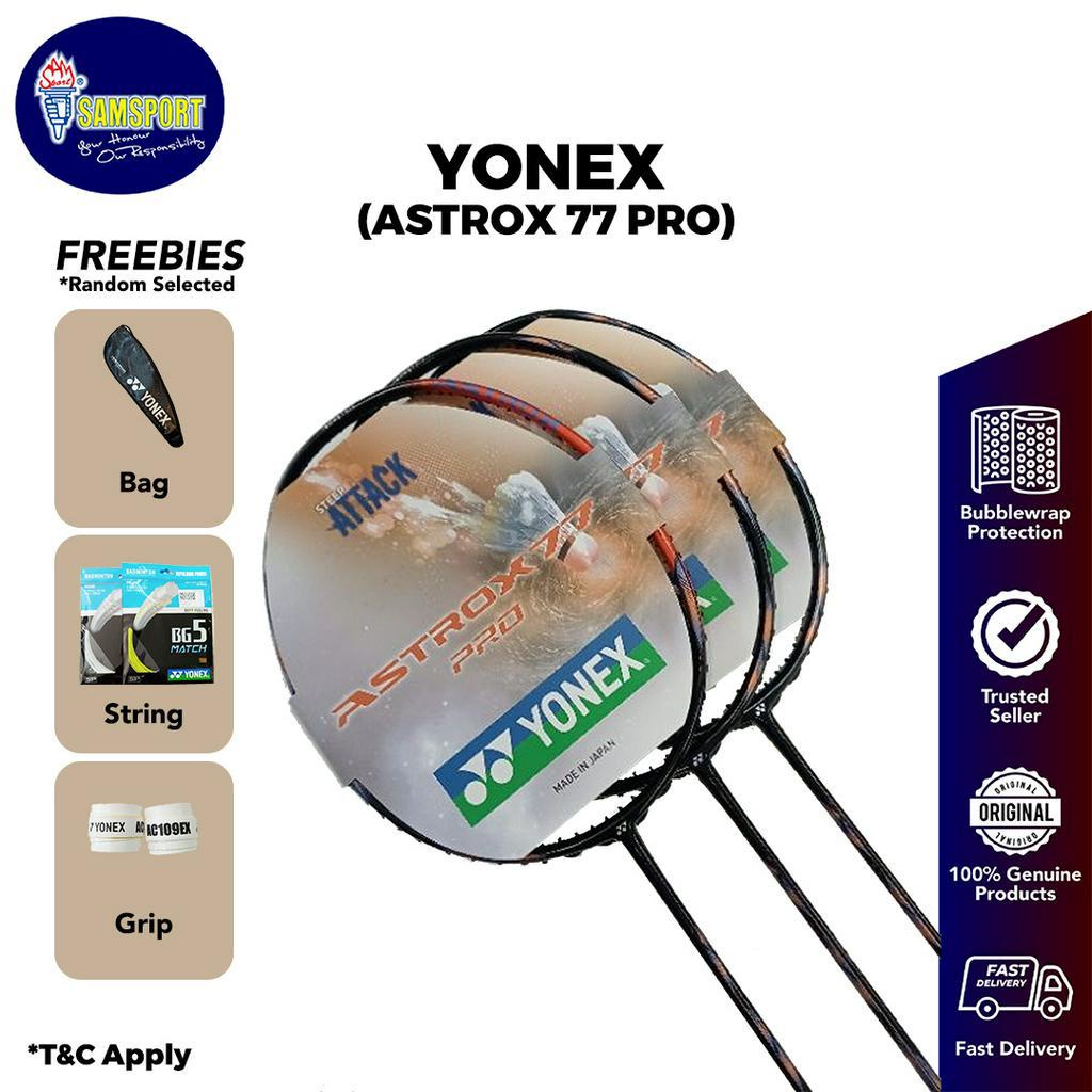 ASTROX 77 PRO (YONEX) [Unstrung][FREE GRIP&STRING] | Shopee Malaysia