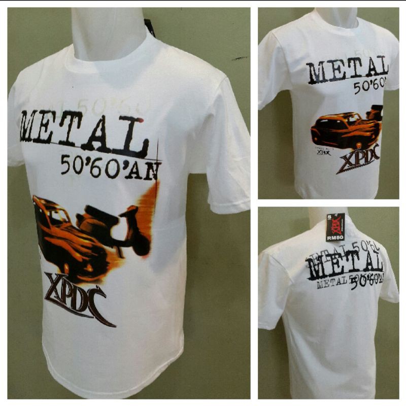 xpdc metal 50'60an_putih(official merchandise)RM90.00_WHTSP 013 6897380 ...