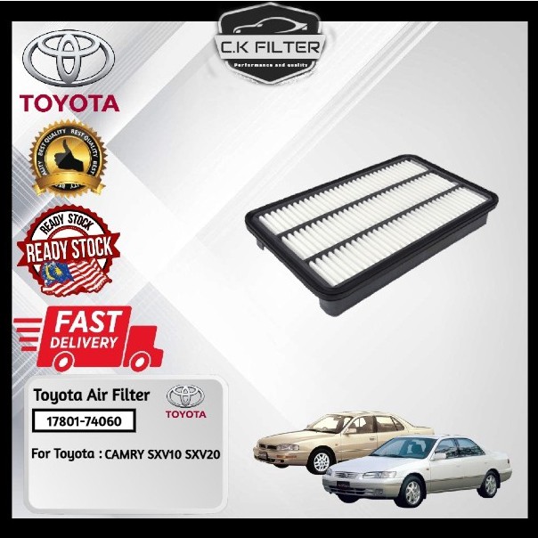 TOYOTA CAMRY SXV10 SXV20 AIR FILTER 17801-74060 | Shopee Malaysia