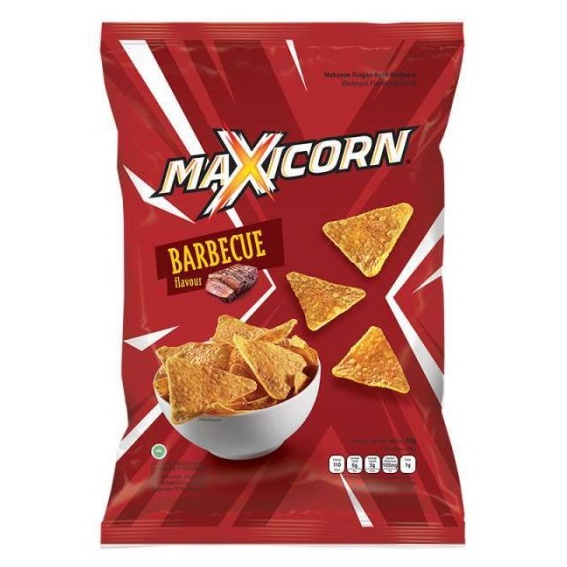 Maxicorn (140g - 150g) - Roasted Corn / Barbeque / Nacho Cheese ...