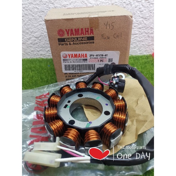 Original Yamaha Starter Coil LC135 V1 V2 V3 V4 V5 V6 V7 Y15 Y15ZR Ysuku Magnet Fuel Coil Field ...