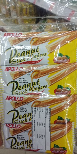 Apollo Stick Wafer 8 packs | Shopee Malaysia