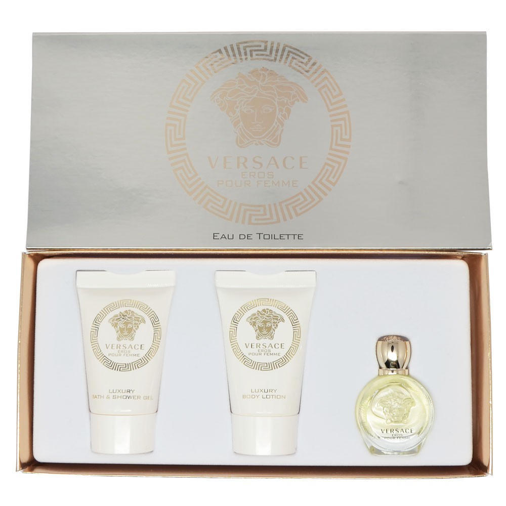 VERSACE Eros Pour Femme EDT Perfume Miniature Set | Shopee Malaysia