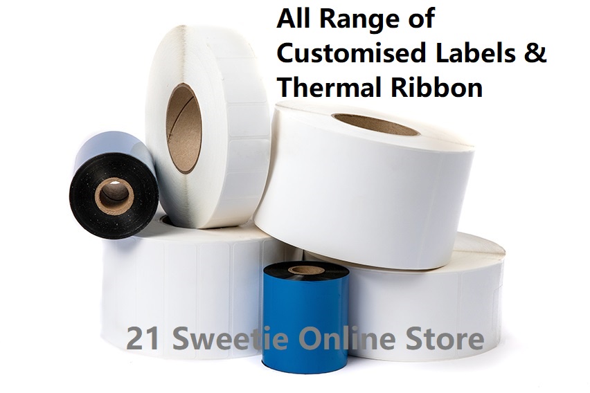 [ALL WAX] Premium ITW B220 S20 Wax Ribbon Combined Sizes Thermal ...