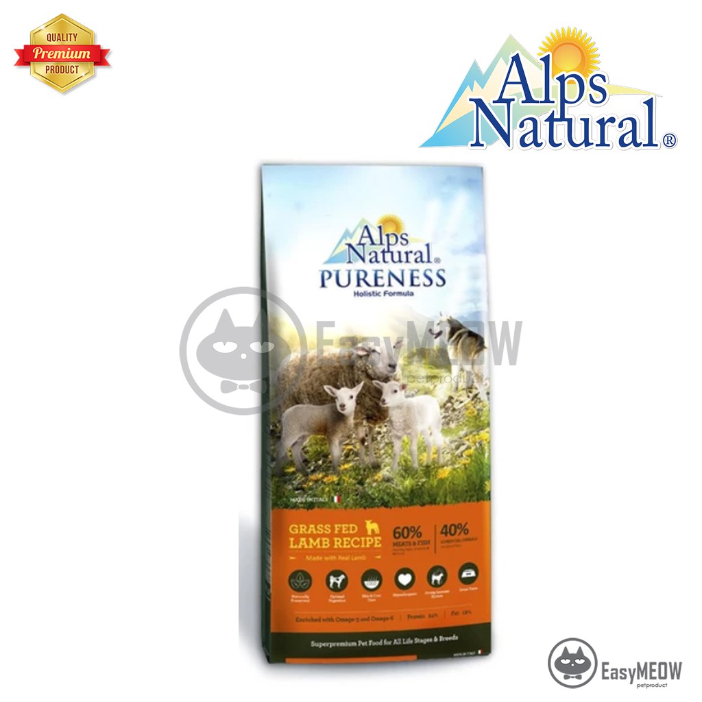 ALPS NATURAL PURENESS DOG 13kg DRY FOOD (Salmon,Lamb,Turkey,Pork ...